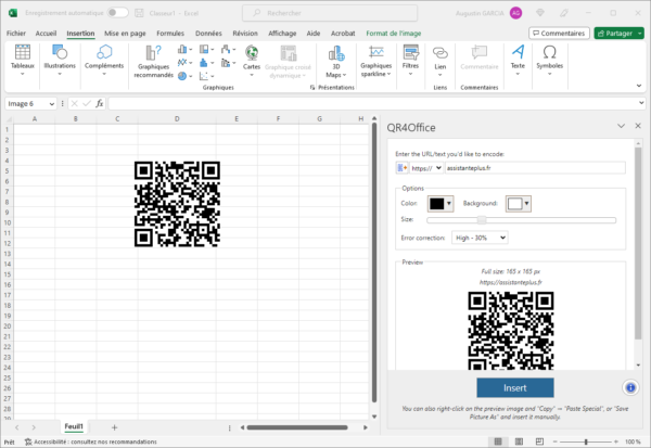 Comment créer un QR code avec Excel ? - Assistant(e) Plus Comment créer un QR code avec Excel ? - Assistant(e) Plus